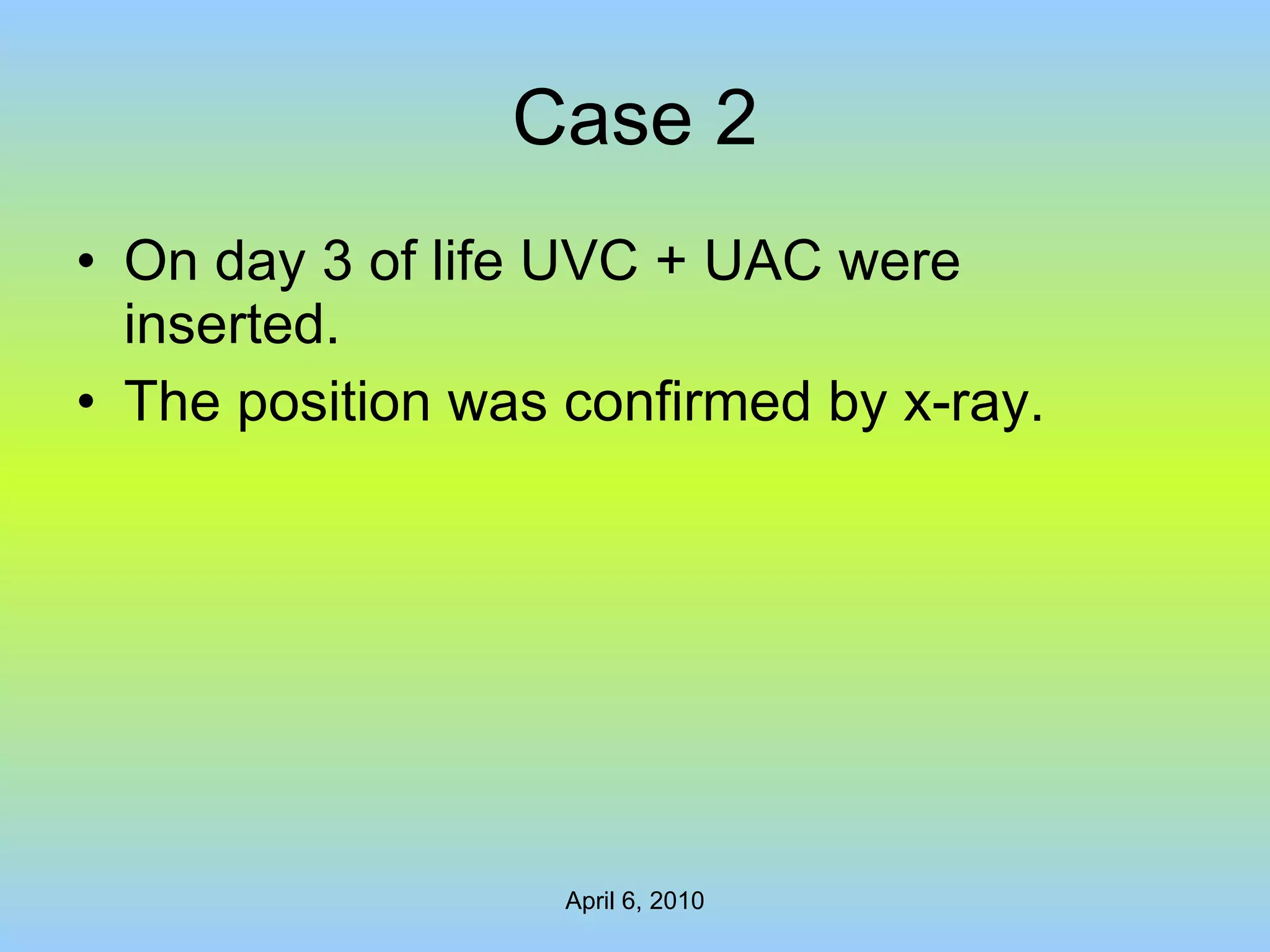 Umbilical Venous Catheter | PPT