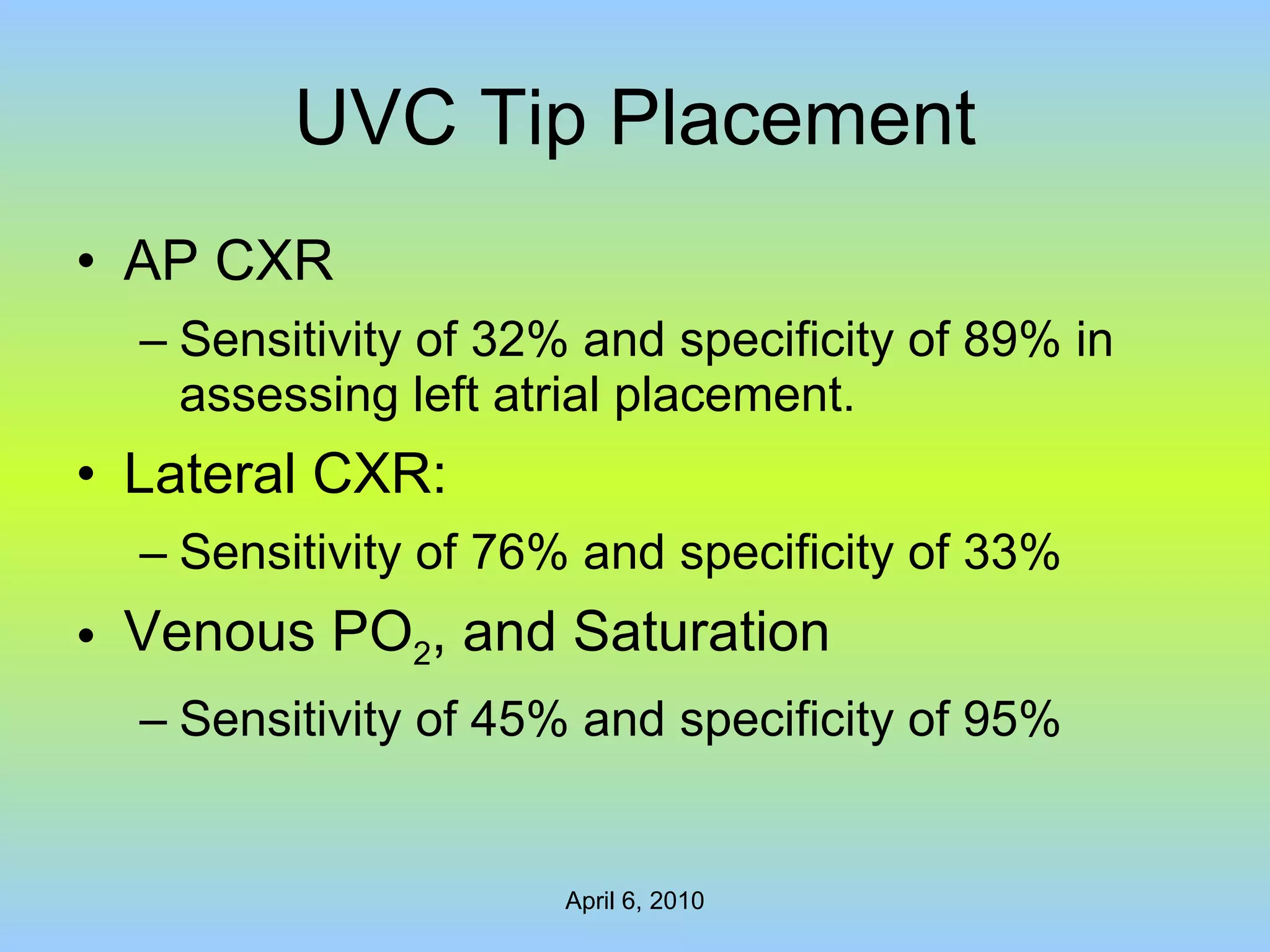 Umbilical Venous Catheter | PPT