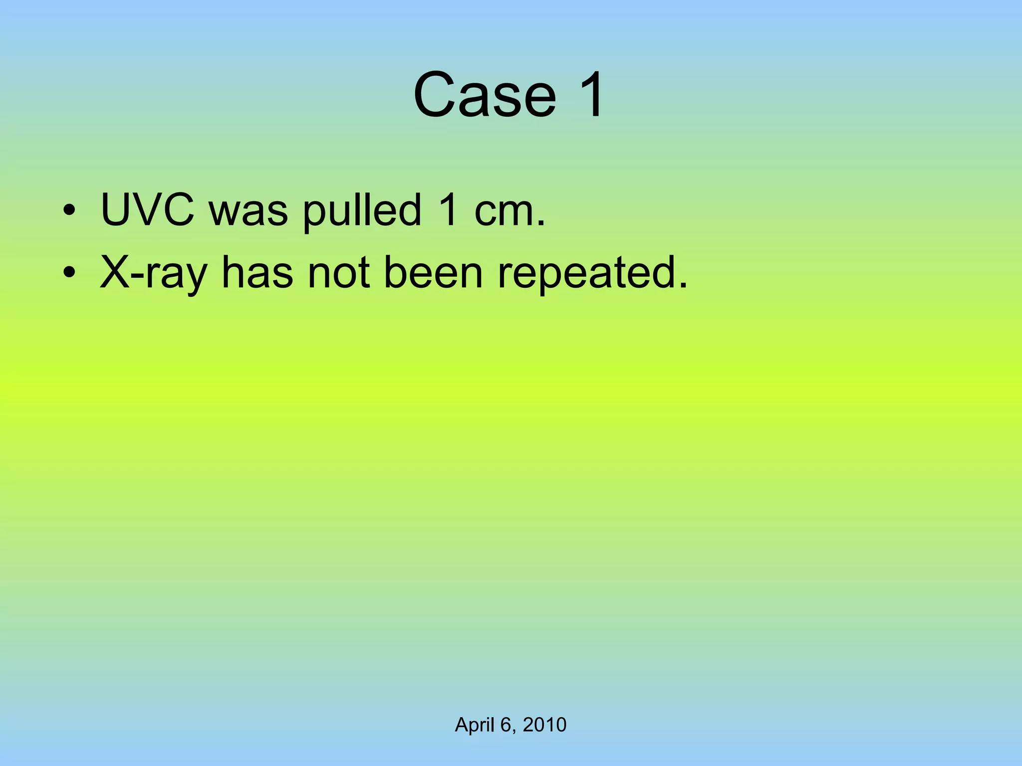 Umbilical Venous Catheter | PPT