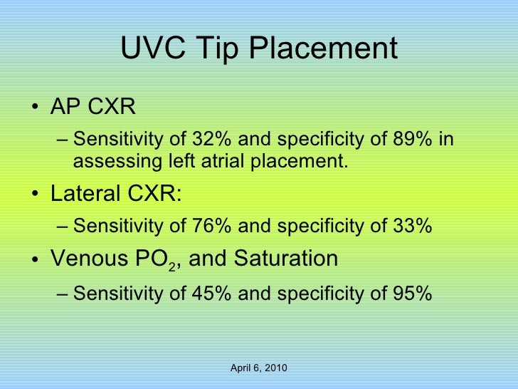 Umbilical Venous Catheter