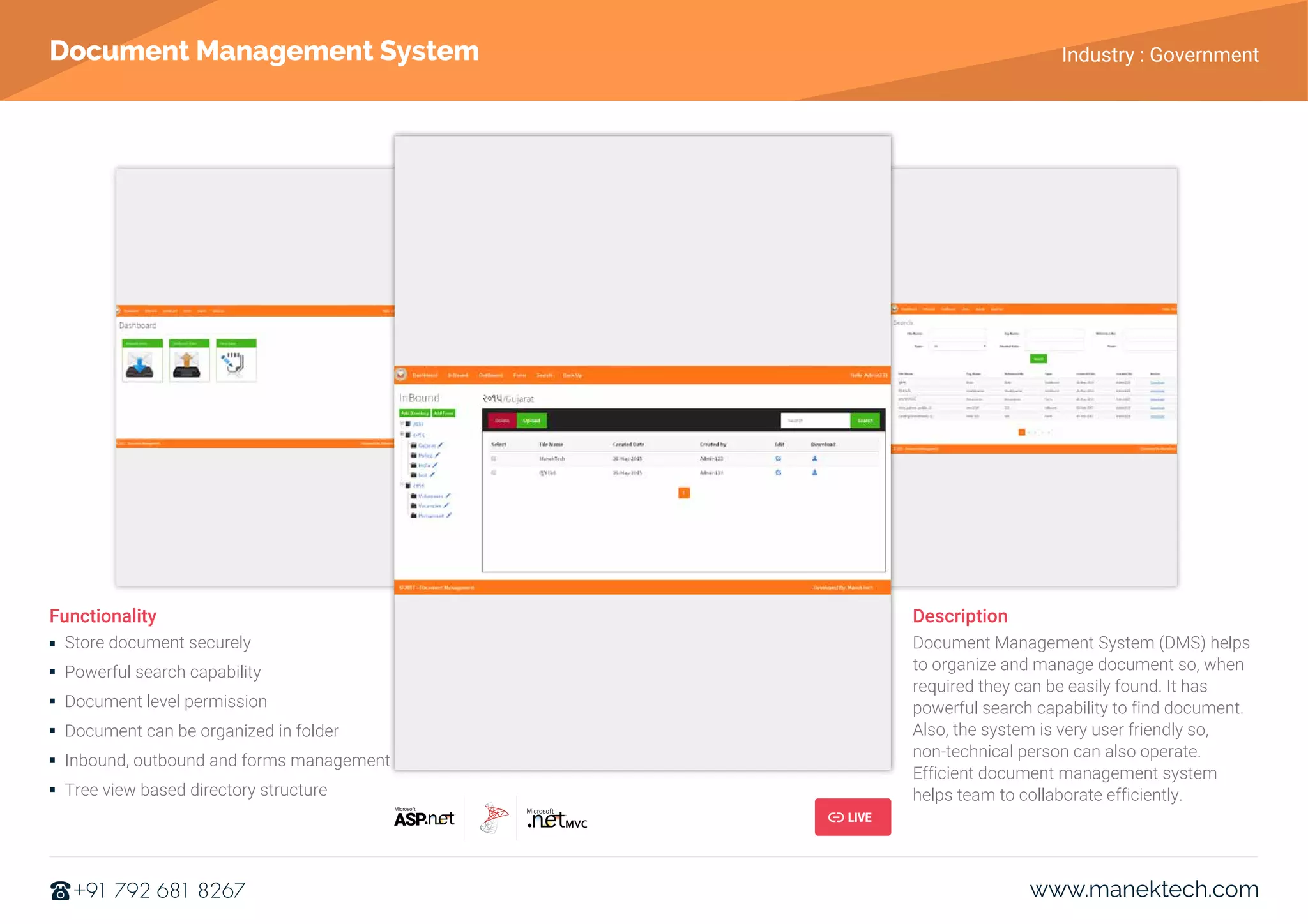 Umbraco Cms Development Manektech Ppt