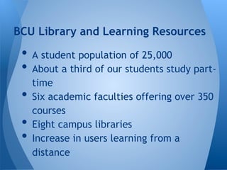 Putting research into practice: Mobile technologies in libraries | PPT