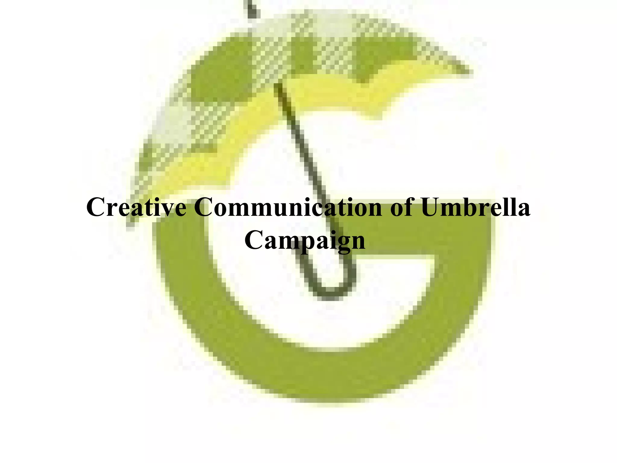 Umbrella campaign | PPT