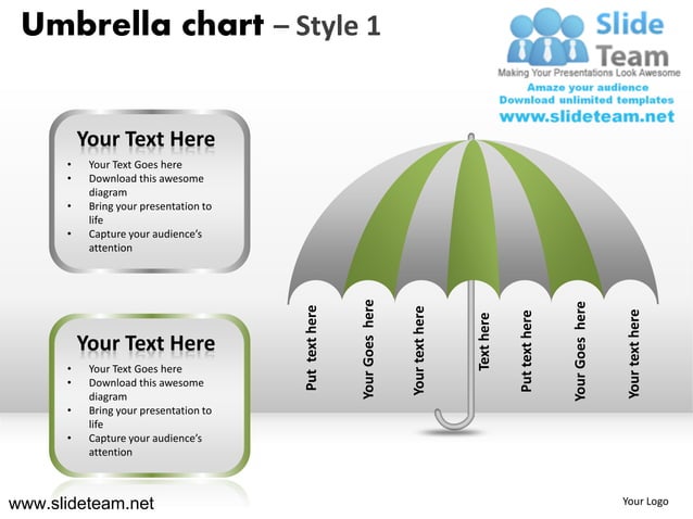 Umbrella protection chart design 1 powerpoint ppt templates. | PPT