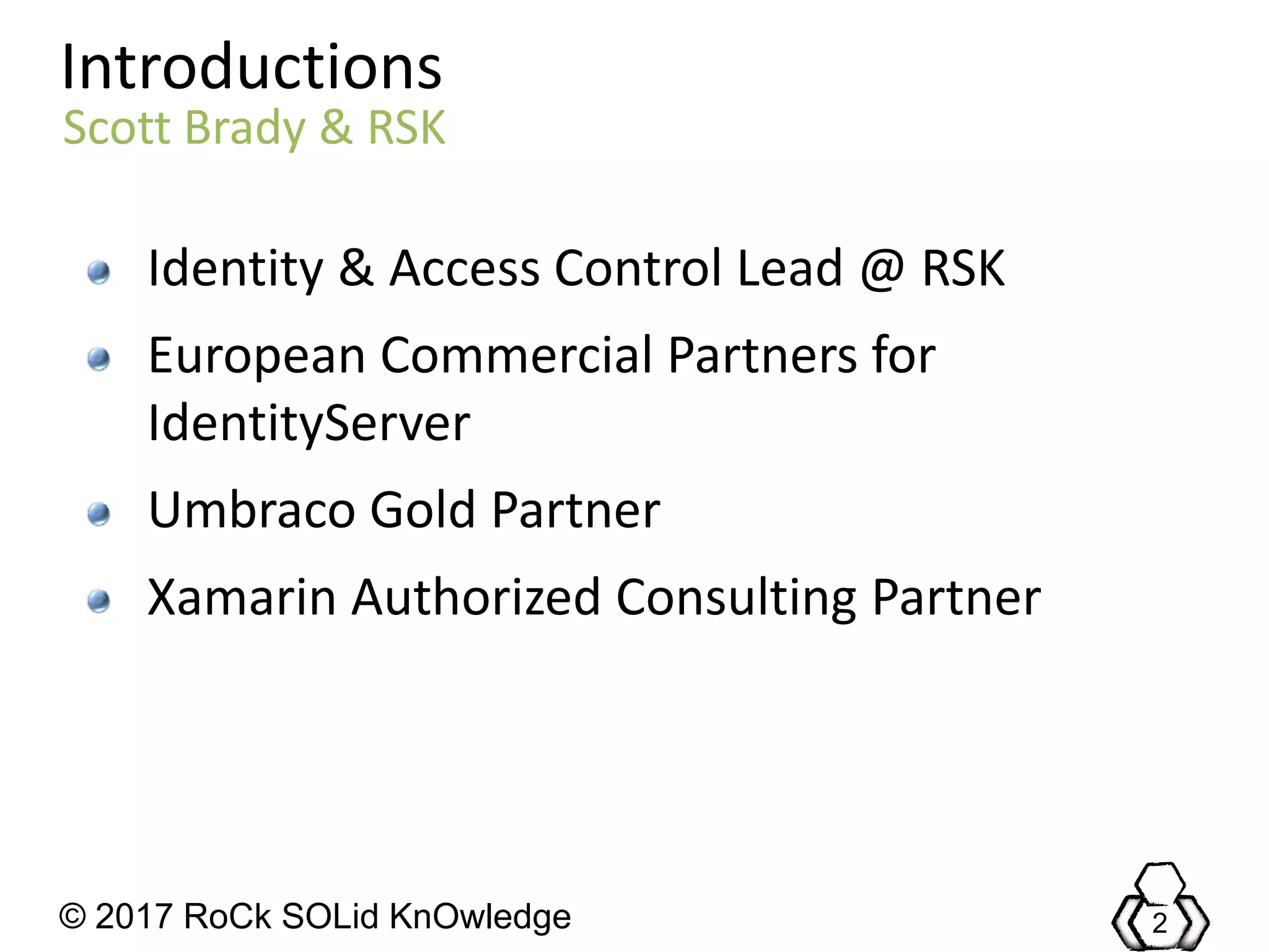 Modern Authentication With Openid Connect And Identityserver 4