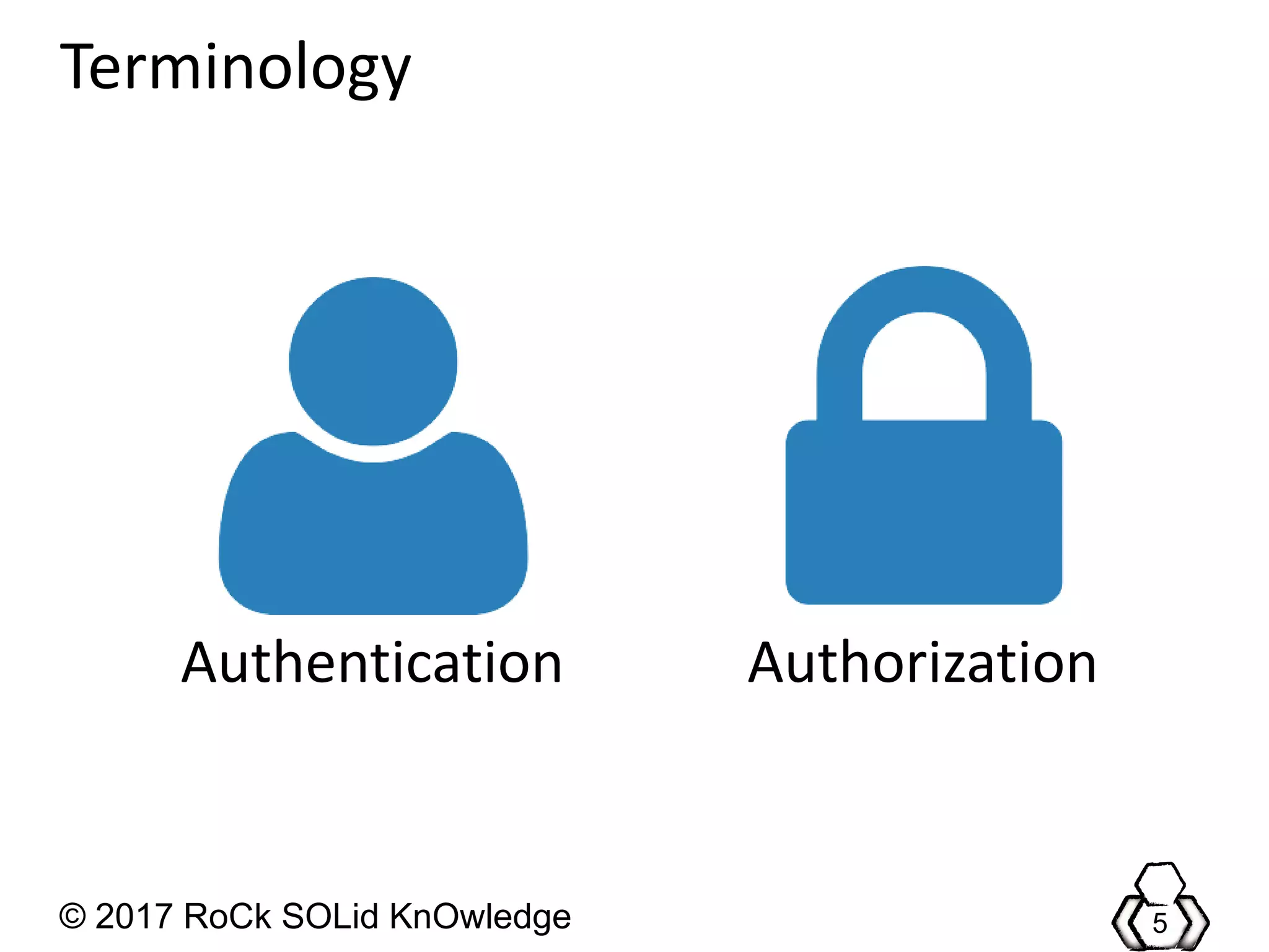 Modern Authentication with OpenID Connect and IdentityServer 4 (umBristol - July 2017) | PPTX