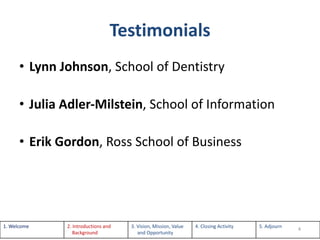 University of Michigan Learning Health System Collaboratory | PDF