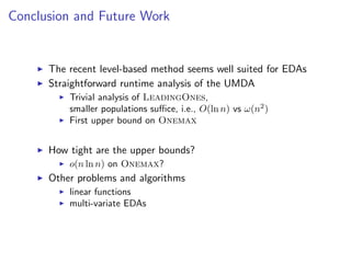 Simplified Runtime Analysis of Estimation of Distribution Algorithms ...