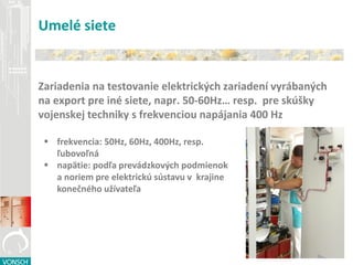 VONSCH® - Umelé siete | PPT