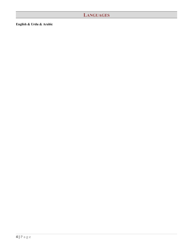 Umer farooq cv | PDF