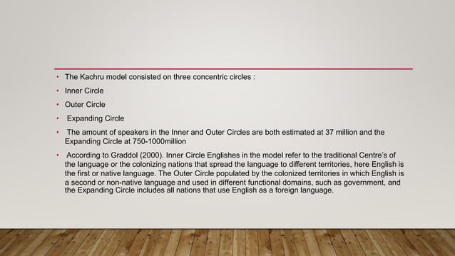 criticism on Braj Kachru's model | PPTX