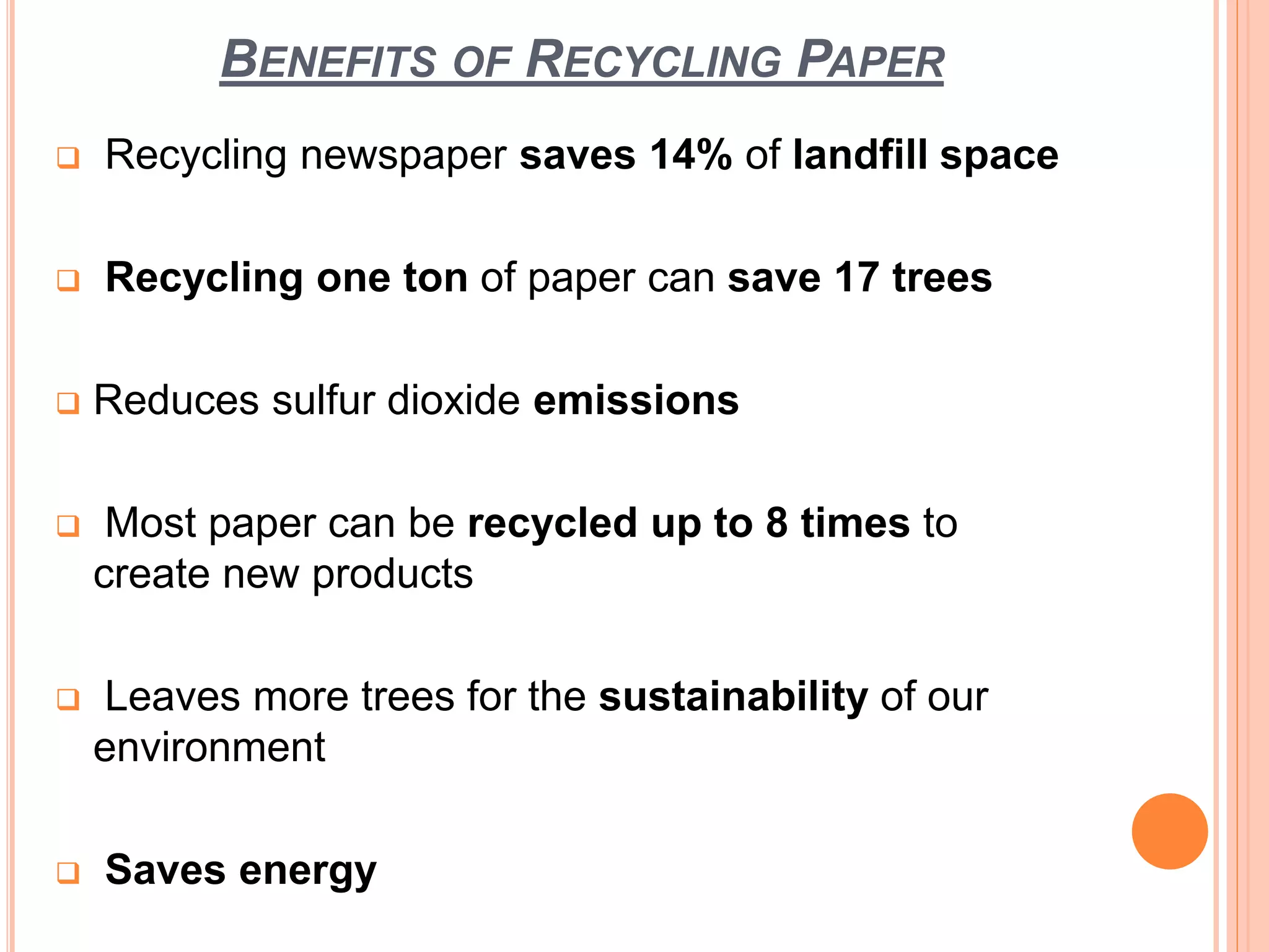 Paper Recycling | PPTX
