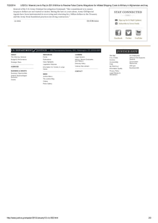 Umesh bangur maersk line to pay us $31.9 million to resolve | PDF