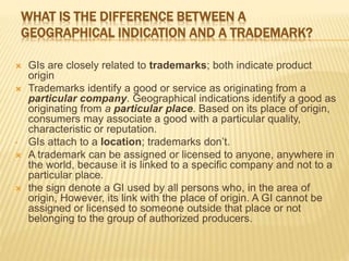 geographical indications | PPTX