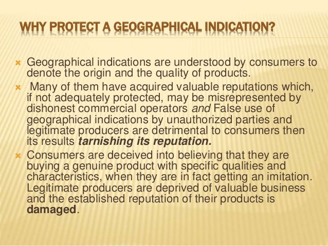 geographical indications