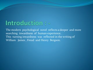 Umesh Thakor TCAS-psychological novel | PPT
