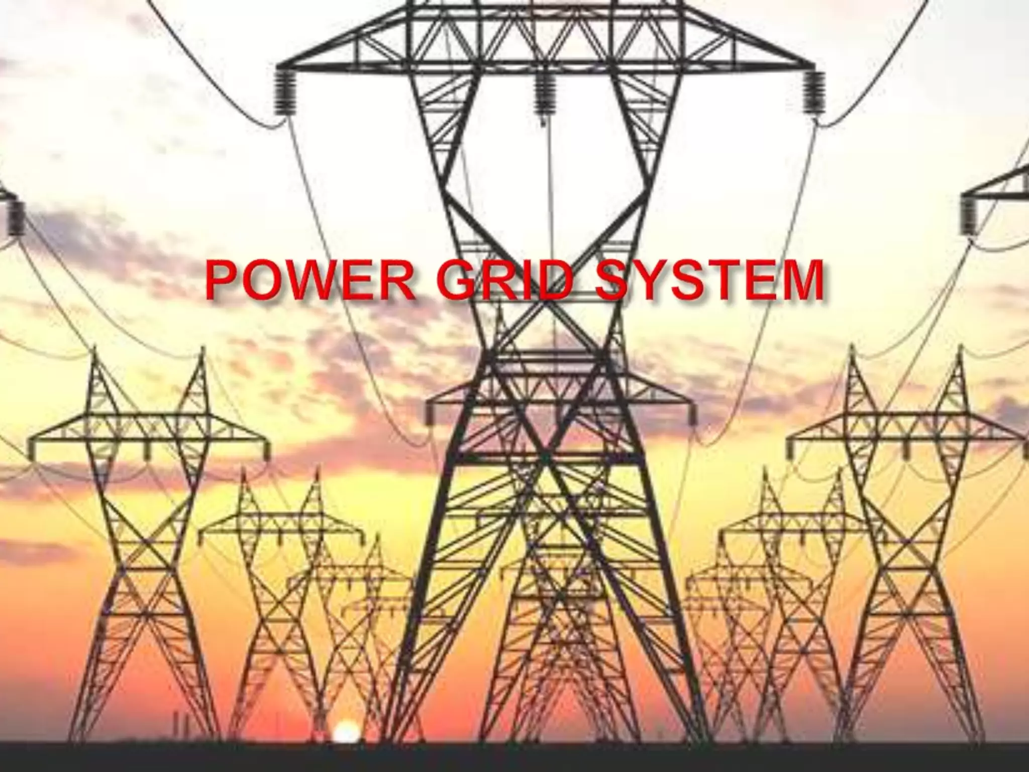 presentation on power grid system | PPTX