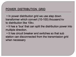 presentation on power grid system | PPTX