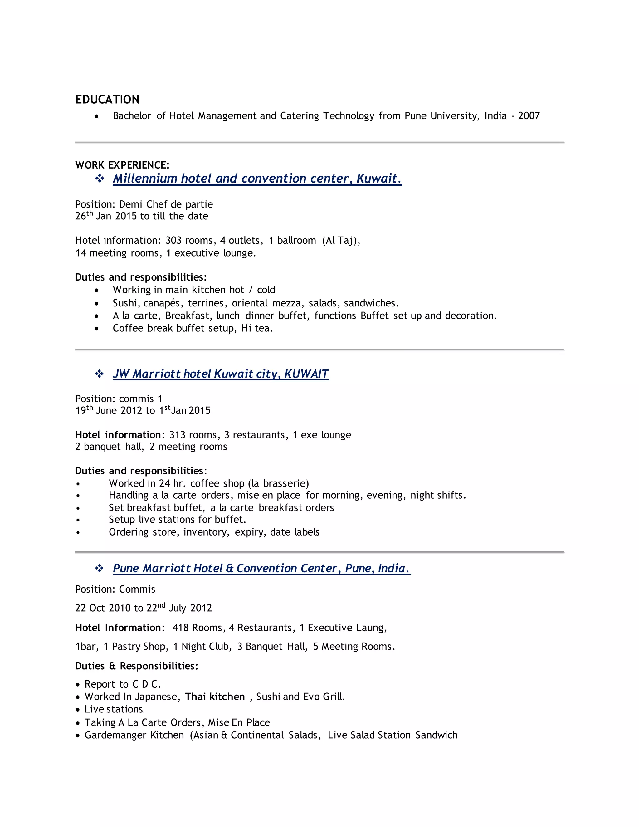 Umesh resume | PDF