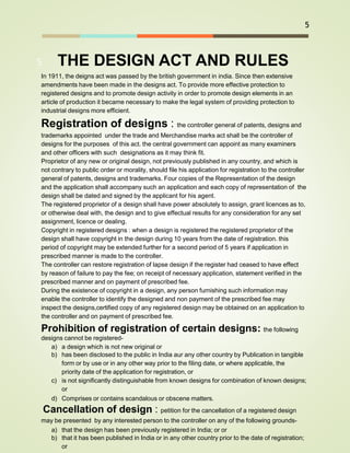 PATENT AND DESIGN ACT jurisprudence topic | PPTX