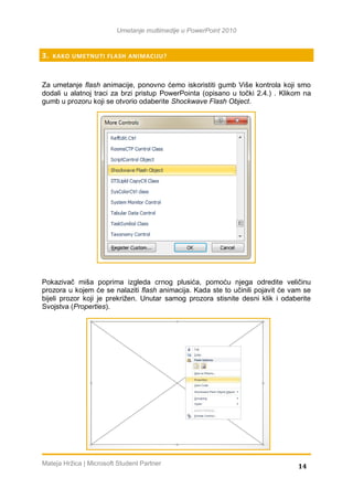 Umetanje multimedije u PowerPoint 2010 | PDF