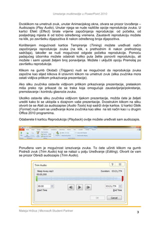 Umetanje multimedije u PowerPoint 2010 | PDF