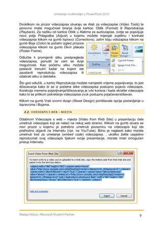 Umetanje multimedije u PowerPoint 2010 | PDF
