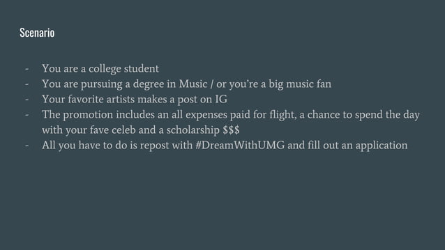 Umg final presentation | PPT