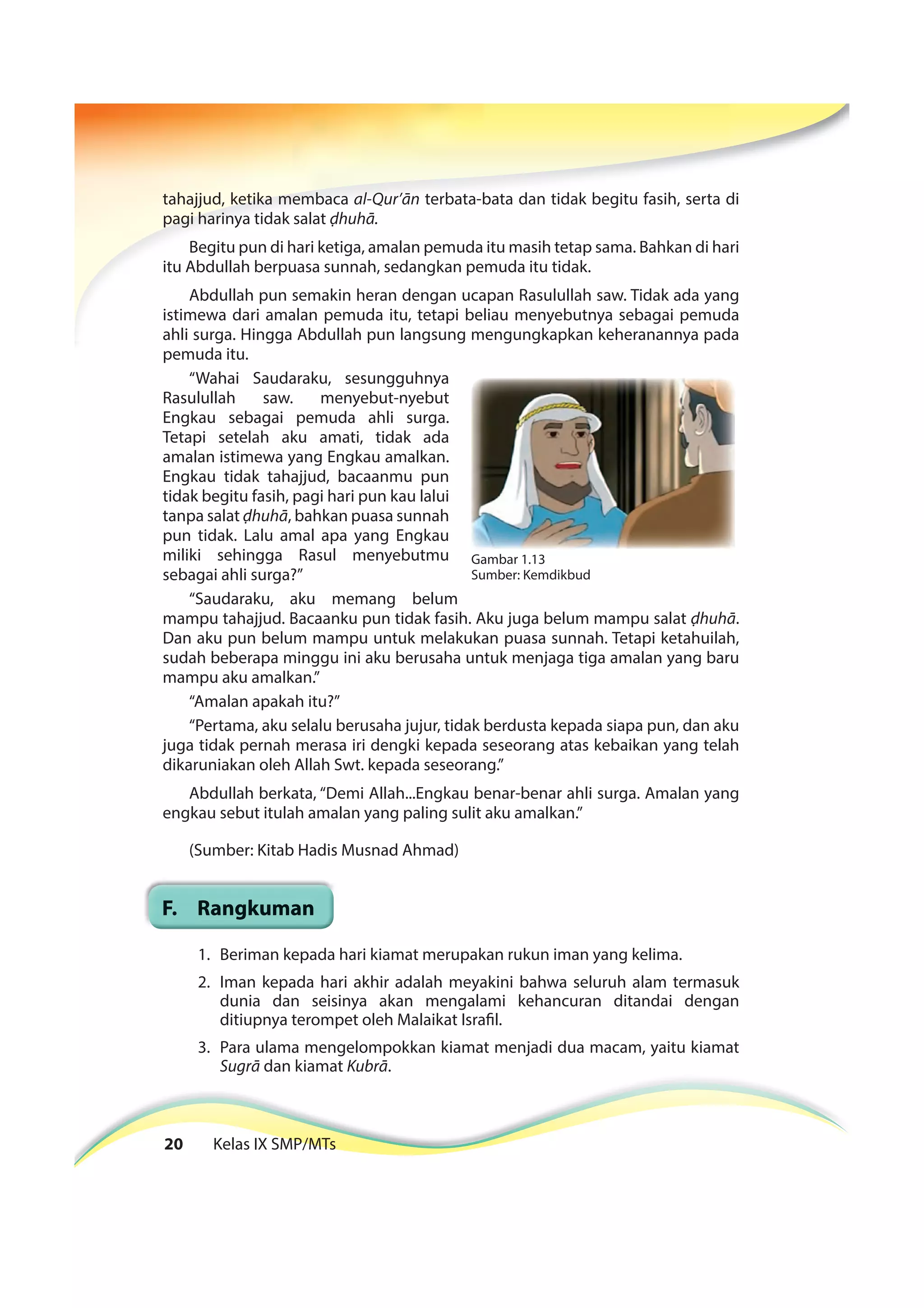 Buku PAI Kelas IX Kurikulum 2013 | PDF