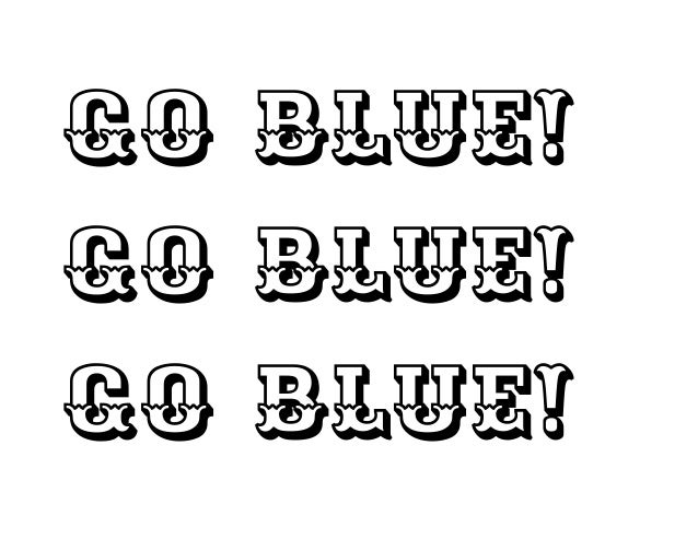 University of Michigan DIY Coloring Project Book