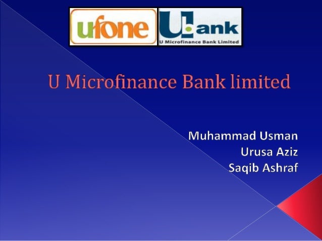 U Micro finance bank limited