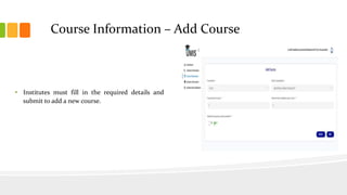 UMIS Manual_V3_23.06.2023-1 PPT FOR COLLEGE STUDENTS | PPTX