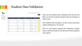 UMIS Manual_V3_23.06.2023-1 PPT FOR COLLEGE STUDENTS | PPTX
