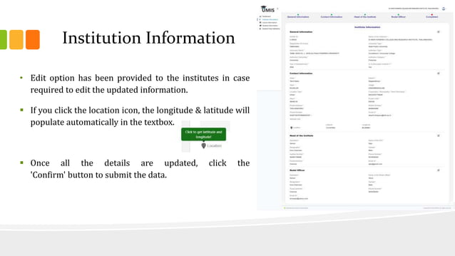 UMIS Manual_V3_23.06.2023-1 PPT FOR COLLEGE STUDENTS | PPTX