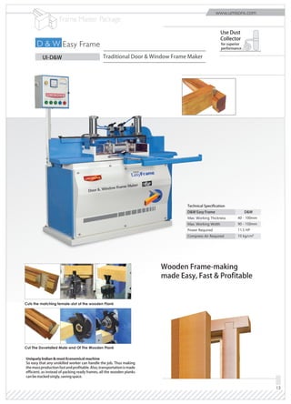 Finger Joint Machine, Frame Corner Jointer Machines Manufacturer and ...
