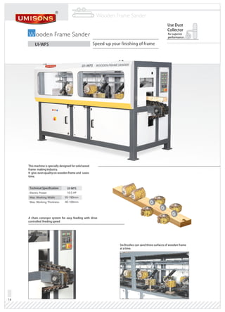 Finger Joint Machine, Frame Corner Jointer Machines Manufacturer and ...