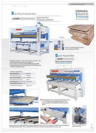 Finger Joint Machine, Frame Corner Jointer Machines Manufacturer and ...
