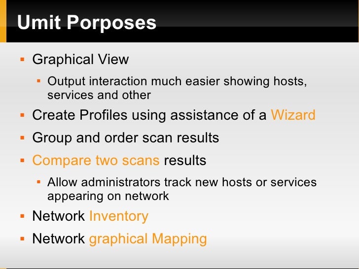 Umit Project Presentation