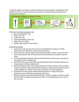 WORKPLACE SAFETY RANGE- PSC Hands-Free | PDF