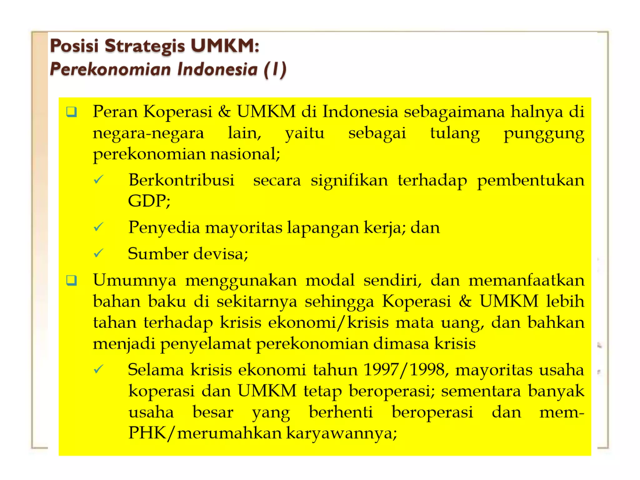UMKM (Usaha Mikro, Kecil, dan Menengah) | PPTX