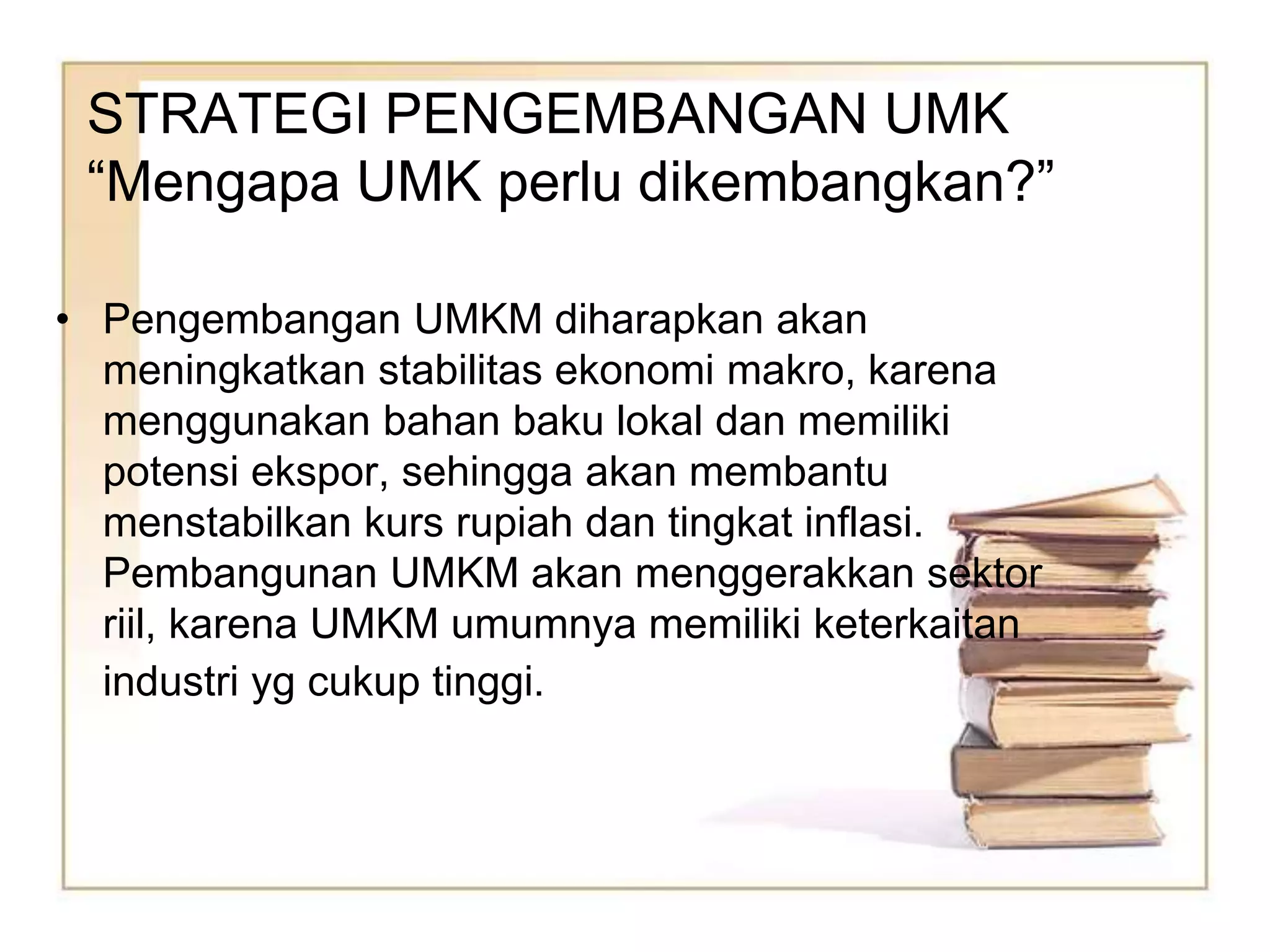 UMKM (Usaha Mikro, Kecil, dan Menengah) | PPTX