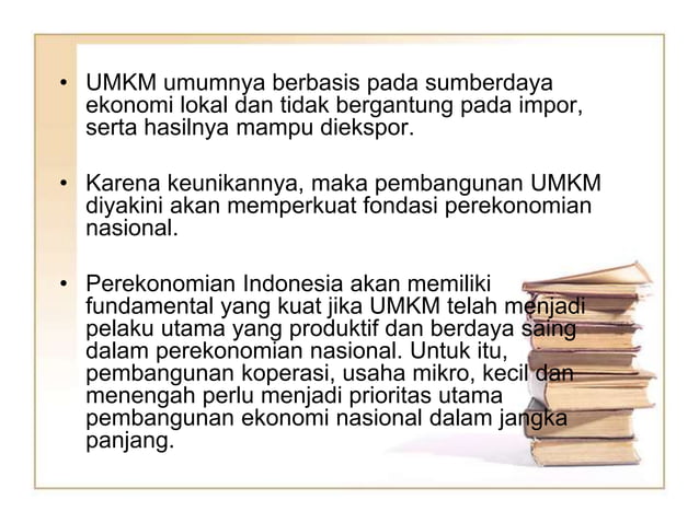 UMKM (Usaha Mikro, Kecil, dan Menengah) | PPTX