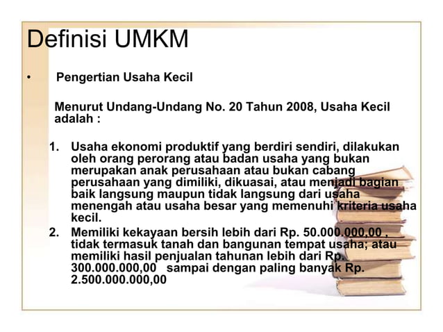 UMKM (Usaha Mikro, Kecil, dan Menengah) | PPTX
