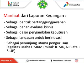 Go Modern - Umkm Naik Kelas Dengan Pembukuan | PPTX