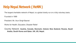 Help Nepal Network E-Libraries in Nepal | PPTX