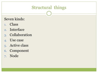 Unified Modelling Language | PPT