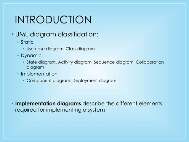 Component and Deployment Diagram - Brief Overview | PPTX