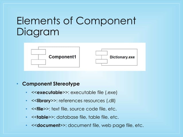 Component and Deployment Diagram - Brief Overview | PPTX