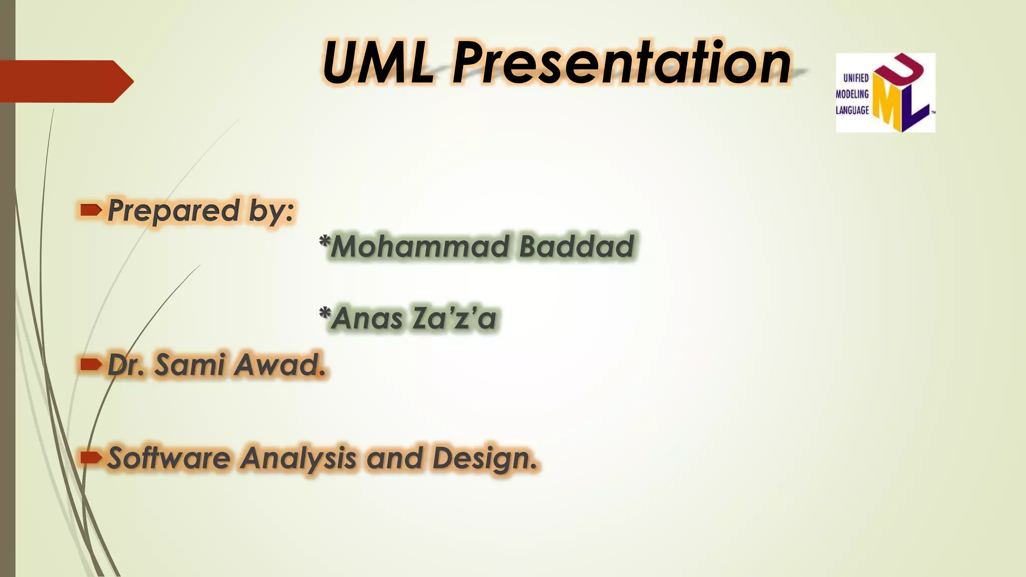 Uml Presentation | PPTX