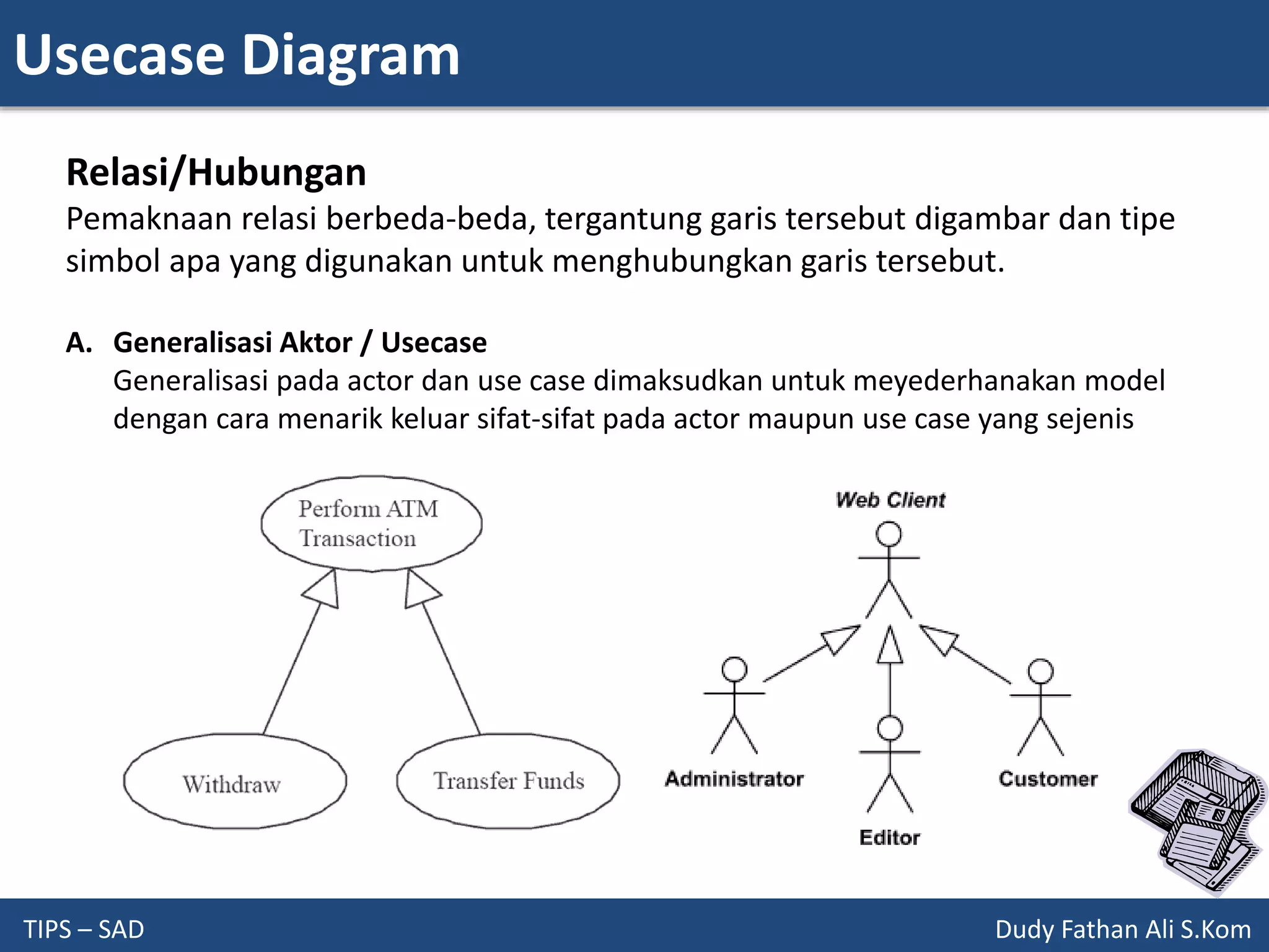 System Analysis and Design - Unified Modeling Language (UML) | PPT | Free Download